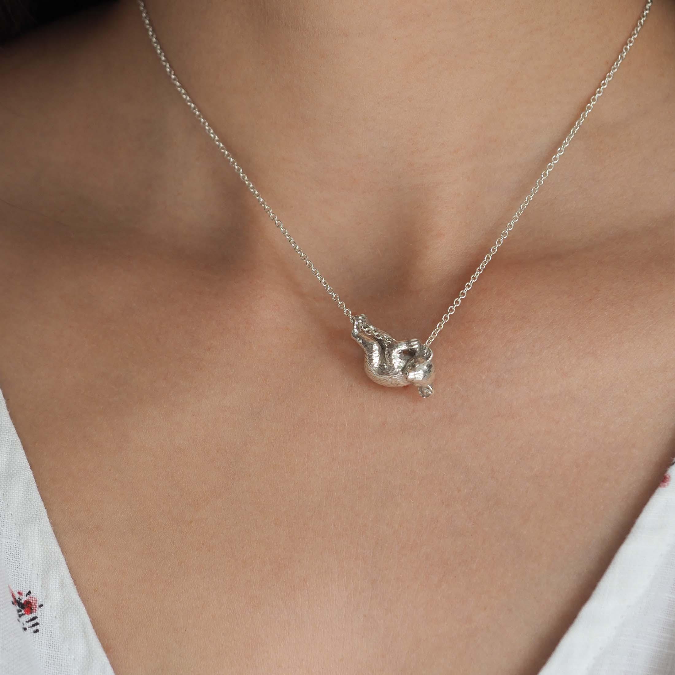 Silver Koala Necklace – Maxine Noosa
