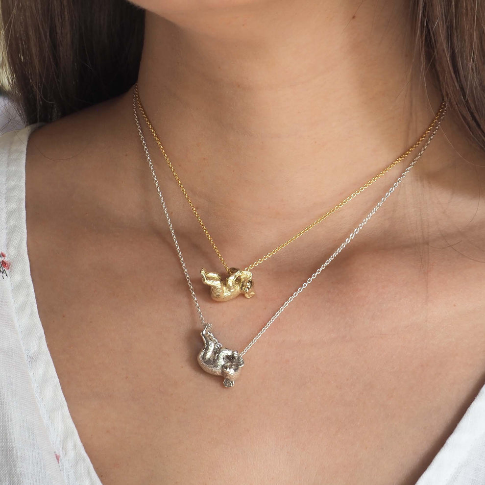 Silver Koala Necklace – Maxine Noosa