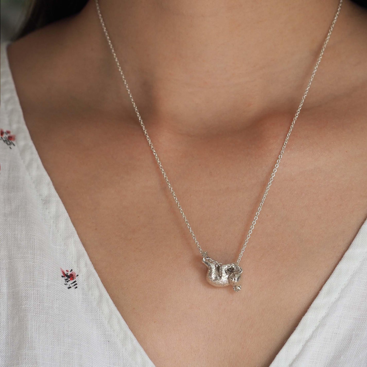 Silver Koala Necklace – Maxine Noosa